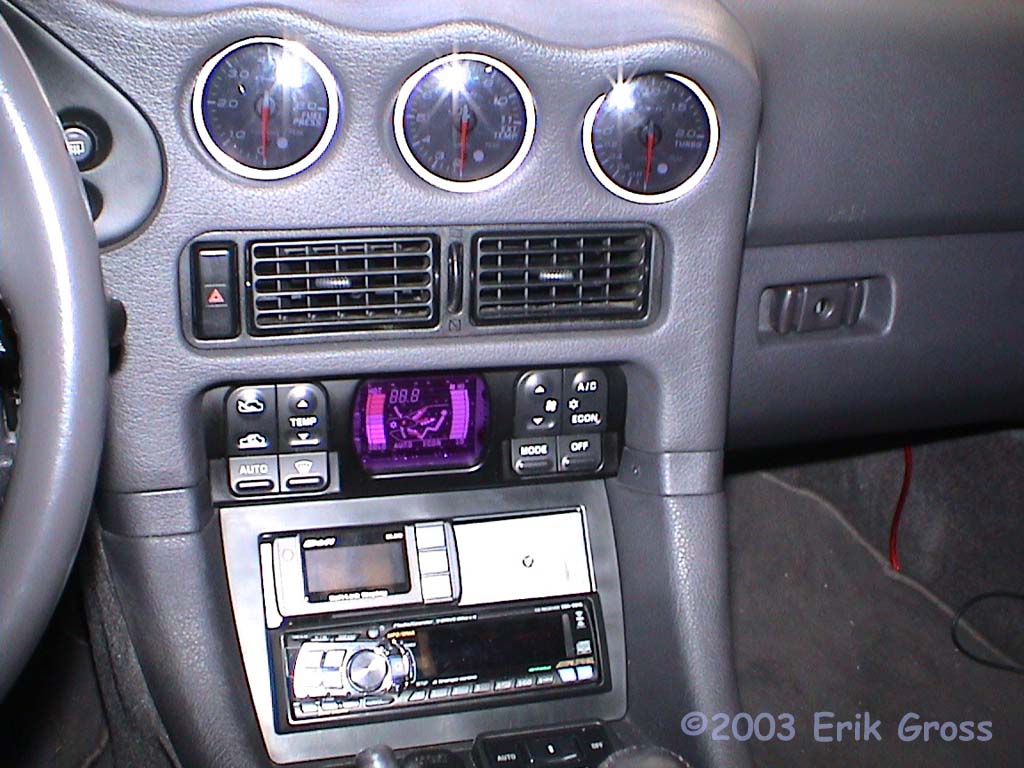 1995 3000GT: Steering Wheel Radio Controls with Aftermarket Head Unit