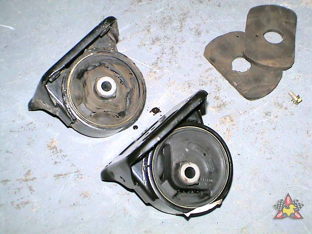 1995 3000GT VR-4: 3SX Polyurethane Motor Mounts Installation