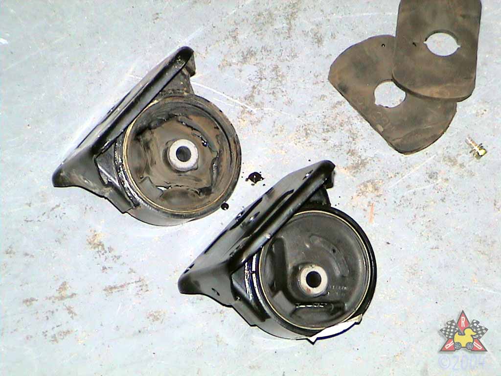 1995 3000GT VR-4: 3SX Polyurethane Motor Mounts Installation