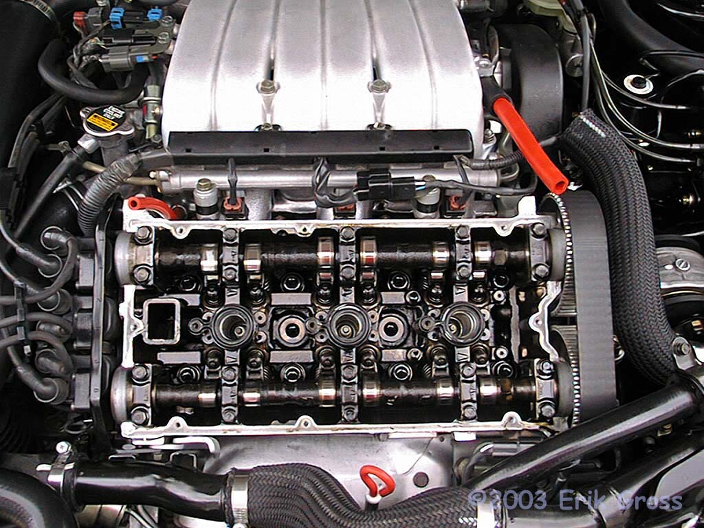 1995 3000GT VR-4: DOHC Front Valvetrain Pics