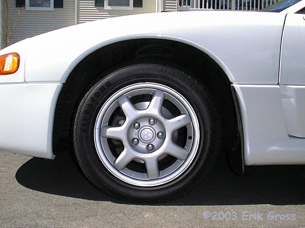 1995 3000GT: 16-inch Vs. 17-inch Wheels