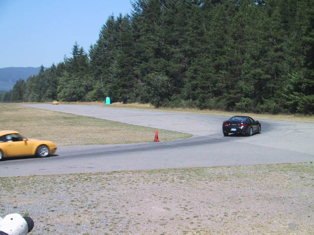 Porsche on my tail again